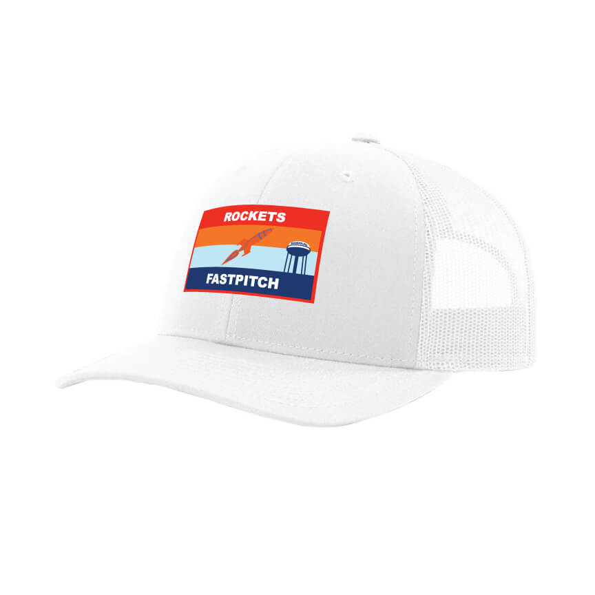Yupoong 6606 White Trucker Hat – Modern Envy Apparel